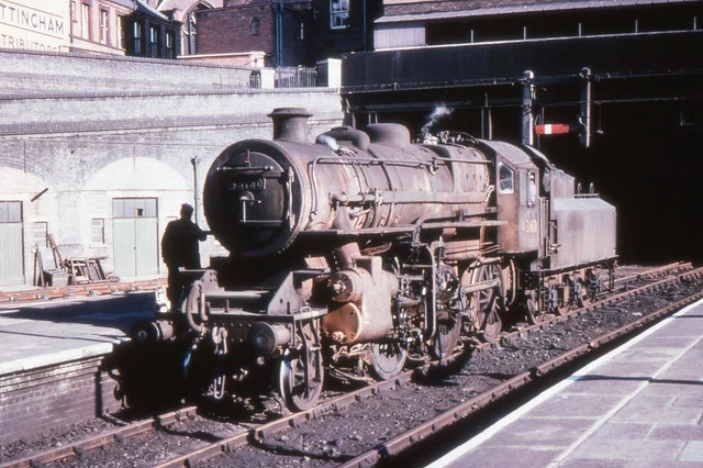 35MM RAILWAY SLIDE: CLASS 4MT: 43160 £3.75 - PicClick UK