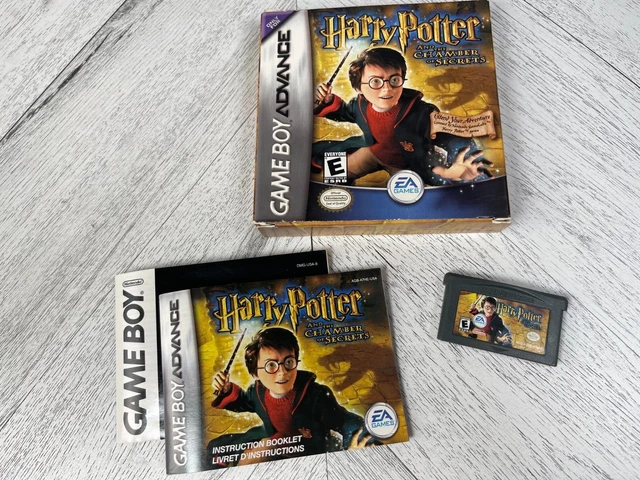 HARRY POTTER & the Chamber of Secrets Nintendo Game Boy Advance ...