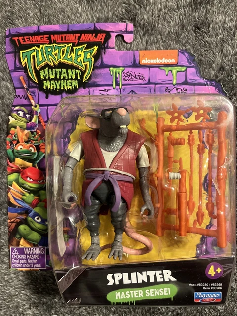 TEENAGE MUTANT NINJA Turtles TMNT Mutant Mayhem Splinter Master Sensei ...