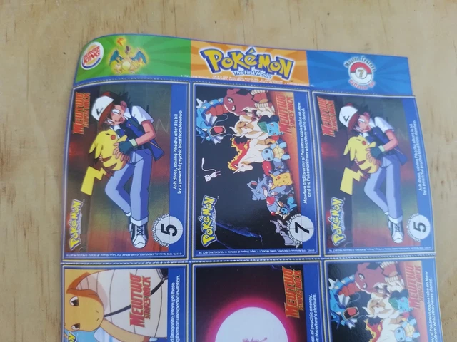 VINTAGE OLD RETRO Pokemon Cards Set 1990s burger King sheet... $34.46 ...