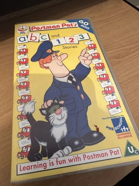 POSTMAN PAT’S ABC & 123 Stories - VHS , 1991 - Learning Tempo Pre ...
