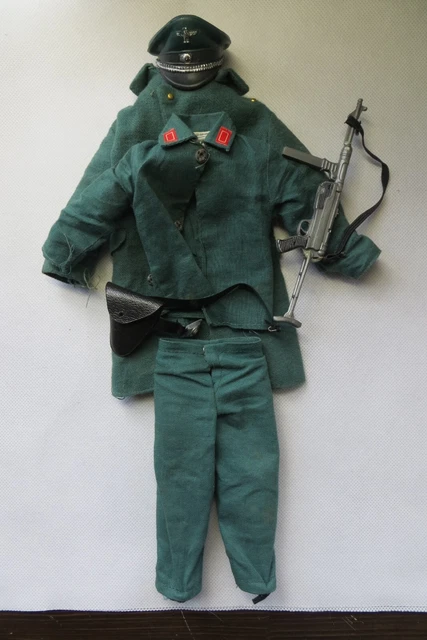 VINTAGE PALITOY ACTION Man Original German Camp Kommandant Officer 1974 ...