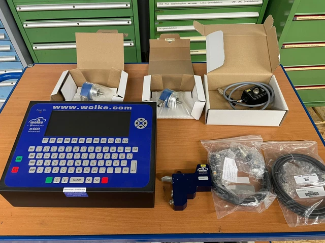 WOLKE VIDEOJET M 600 advanced Kennzeichnungssystem Controller Neuwertig ...