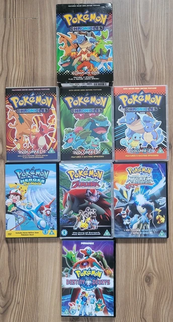 POKEMON DVD JOB Lot Bundle Collection Movies - X7 £19.99 - PicClick UK