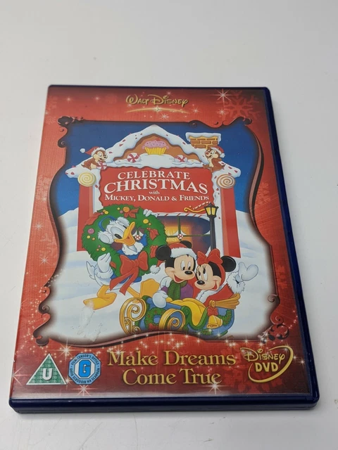 CELEBRATE CHRISTMAS WITH Mickey,Donald & Friends DVD. Disney Collection ...