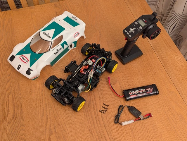 TAMIYA 1/12 M-05 chassis RC Lancia Stratos FWD Front Wheel Drive M05 ...