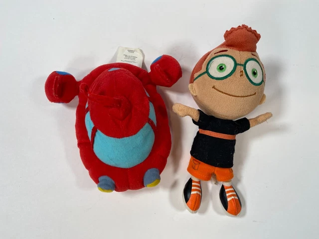 DISNEY LITTLE EINSTEINS Plush Pat Pat Rocket and Leo Toy 8" Disney ...