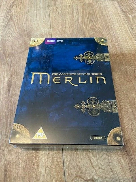 MERLIN COMPLETE BBC TV SERIES 2 DVD 2nd Second Season Two Original UK ...