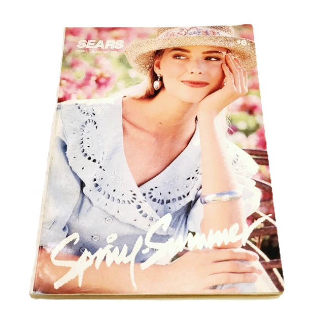 SEARS CANADA CATALOG 1991 Spring and Summer Edition Department Store ...