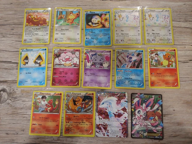 RC RADIANT CHARIZARD Pokemon Card Collection Ledgendary Treasures ...