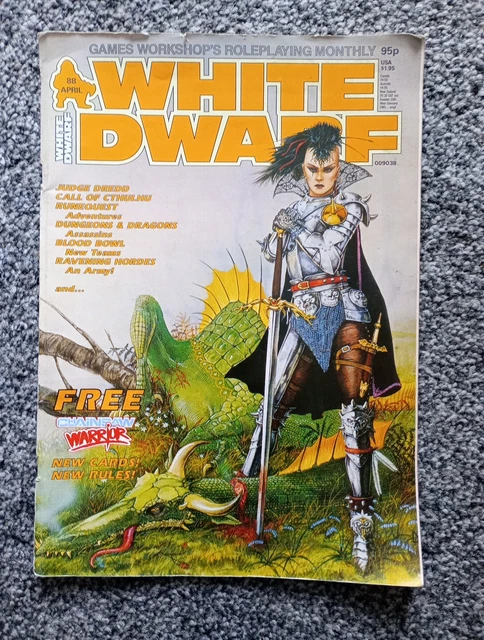 GAMES WORKSHOP WHITE Dwarf Magine no: 88 £3.00 - PicClick UK