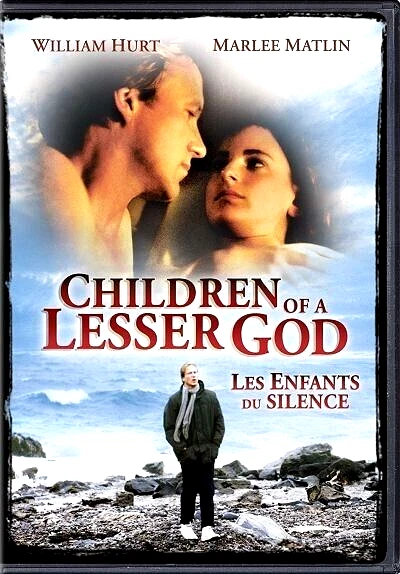 CHILDREN OF A Lesser God New DVD William Hurt Marlee Matlin Widescreen ...