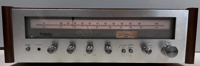 VINTAGE TECHNICS SA-5070 AM/FM Hi-Fi Stereo Receiver EUR 168,74 ...