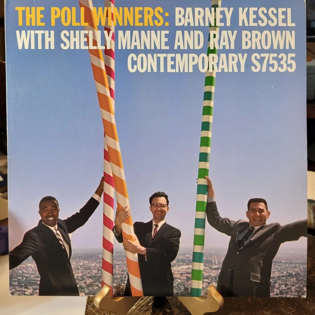 THE POLL WINNERS Barney Kessel Shelly Manne Ray marron. LP vinyle OJC MONO VG+ EUR 11,04 ...
