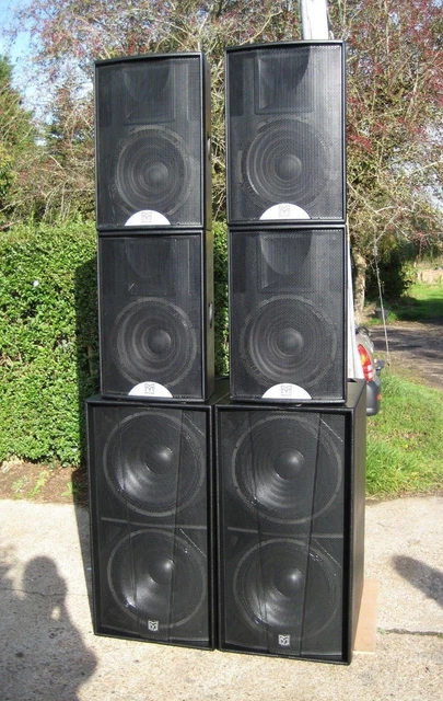 MARTIN AUDIO BLACKLINE F15 S218 M3 Controller PA system pairs or whole ...