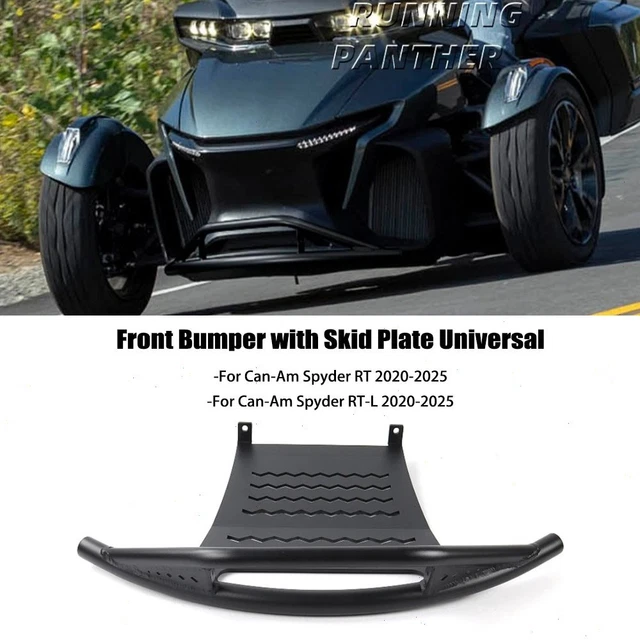 FOR CAN-AM SPYDER RT 2020-2025 Front Bumper Crash Protector Kits W/Skid ...