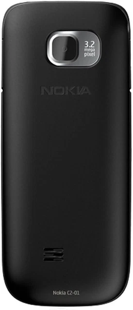 TÉLÉPHONE VINTAGE ORIGINAL Nokia C2-01 - Noir - Neuf et débloqué EUR 54 ...