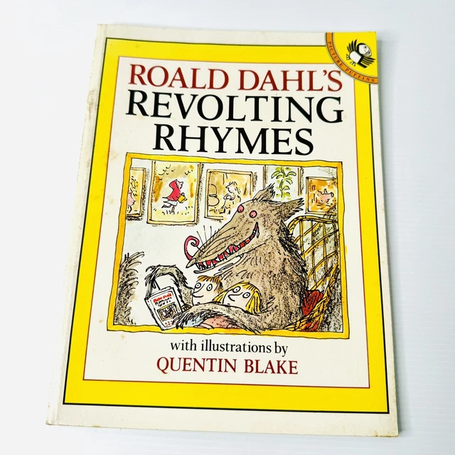ROALD DAHL'S REVOLTING Rhymes 1984 Uncensored Original Version Vintage Book EUR 16,19 - PicClick FR