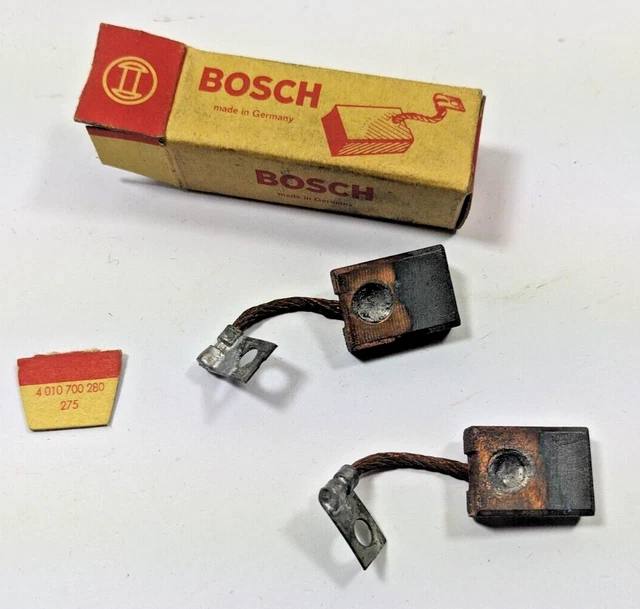 BOSCH KOHLEBÜRSTEN FÜR Drehstrom-Generator Originalteile 1 107 014 125 ...
