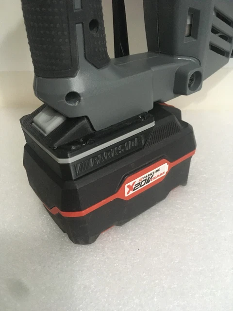 PARKSIDE X20V BATTERY to Ferrex 18V Tool Adapter Ver.2 Reversed Insert ...