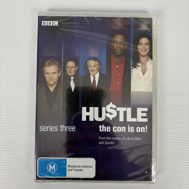 HUSTLE SERIES SEASON 3 DVD Region 4 NTSC Brand New Sealed Free Tracked ...