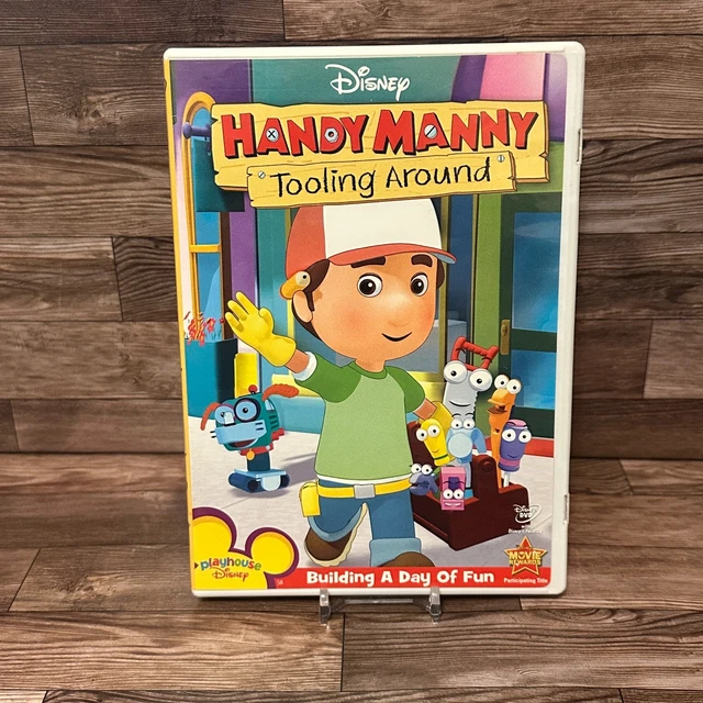 DISNEY HANDY MANNY Tooling Around DVD Used Playhouse Disney Kids ...