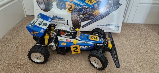 TAMIYA 58710 HOTSHOT II BLOCKHEAD MOTORS including Hop-Ups and ...