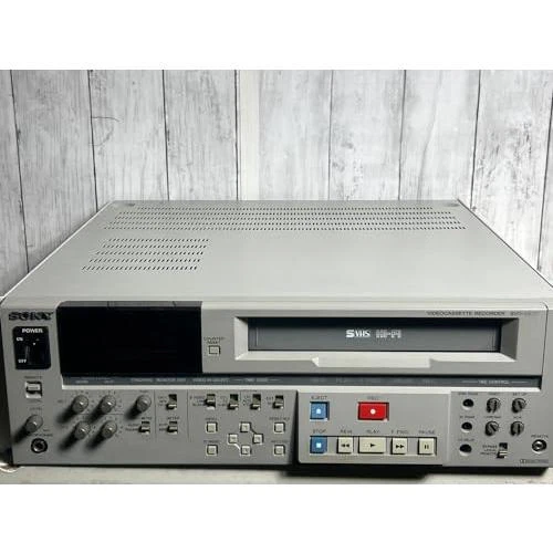 SONY SVO-5800 S-VHS Video Editing Deck Cassette Player tested £409.07 ...