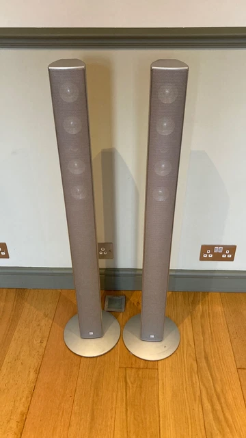 CANTON CD100 FLOORSTANDING Speakers Silver - Pair £49.99 - PicClick UK
