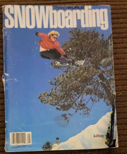 TRANSWORLD SNOWBOARDING MAGAZINE January 1994 Collecible £11.26 ...