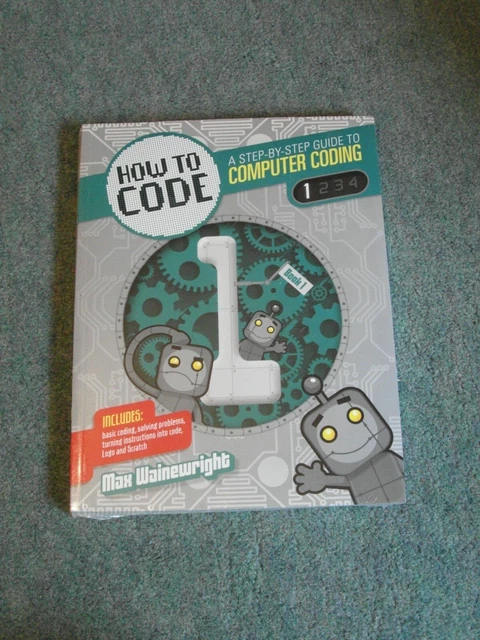 HOW TO CODE Complete Set of 4 Children Education Books Max Wainwright NEW Sealed £5.99 - PicClick UK