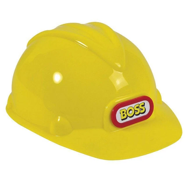 CHILD CONSTRUCTION HELMET Fancy Dress Bob Builder Boss Hat £9.89 ...