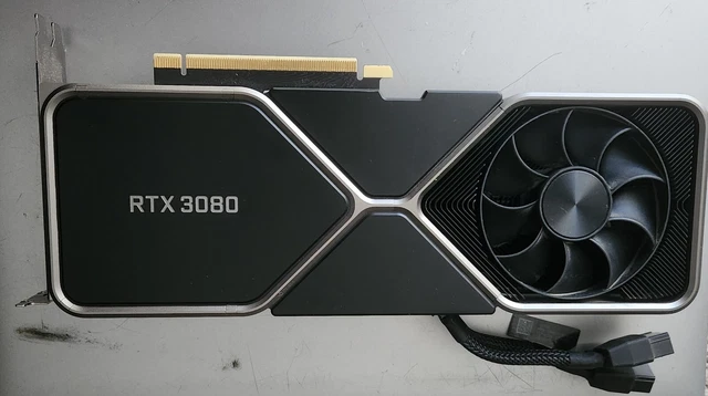 CARTE GRAPHIQUE NVIDIA GeForce RTX 3080 Founders Edition 10 Go GDDR6X ...