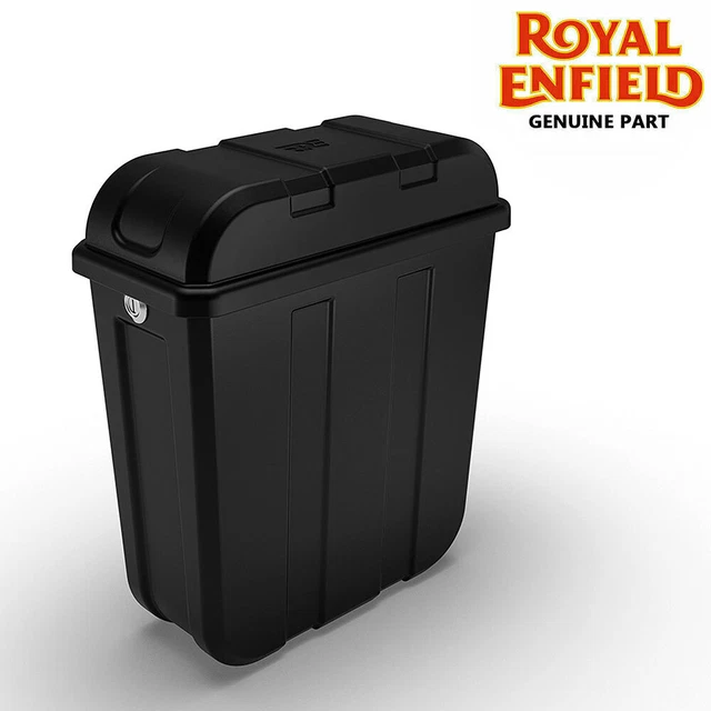 ROYAL ENFIELD METEOR Side Box Pannier Right Hand Side Black 12 Litre ...