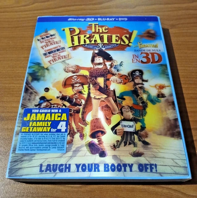 THE PIRATES BAND of Misfits (Blu-ray/DVD, 3-Disc Set, Canadian 3D) $8. ...