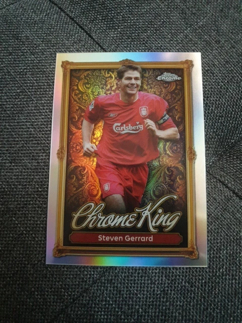 TOPPS 2025/26 LIVERPOOL Chrome King Steven Gerrard Premier League £3.75 ...