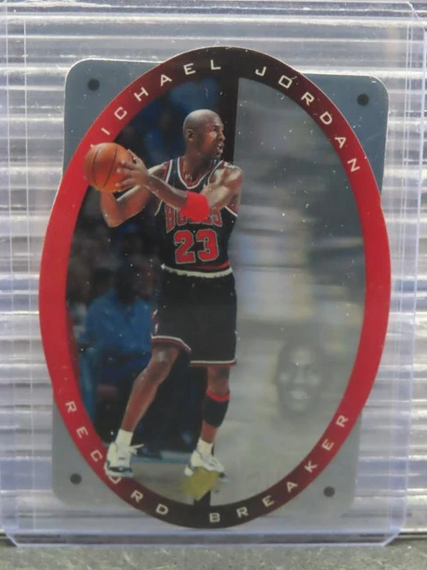 1996-97 UPPER DECK SPX Michael Jordan Record Breaker Die-Cut Hologram # ...