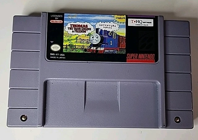 THOMAS THE TANK Engine & Friends Adventure Series SNES Super Nintendo ...