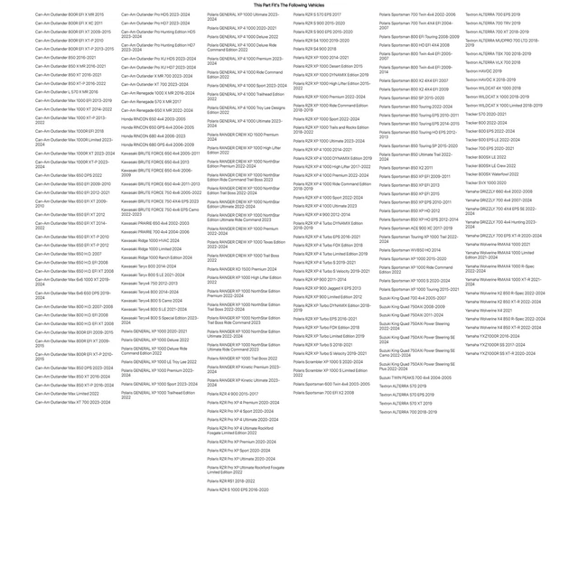 TUSK TRILOBITE HD 8-Ply Tire 29x9-14 For POLARIS Sportsman 850 XP HO ...