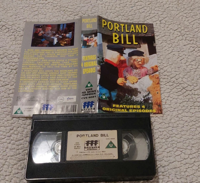 PORTLAND BILL VHS Video, Classic, Featuring 4 Original Episodes £13.00 ...