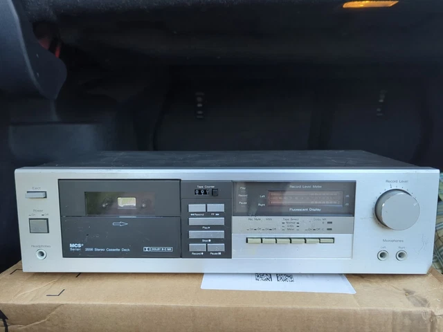 MODULAR COMPONENT MCS Series 3556 Stereo Cassette Deck*Made In Japan ...