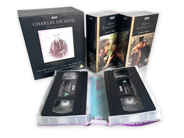 BBC CHARLES DICKENS Collection VHS Tapes Box Set Great Expectations ...