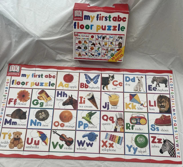 DK GAMES MY First ABC Floor Puzzle £17.99 - PicClick UK