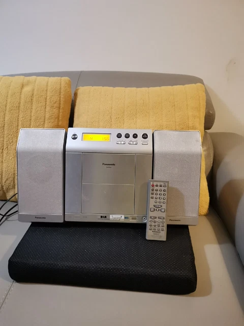 PANASONIC SA-EN35 MICRO HiFi Stereo System Compact Shelf System - CD FM ...
