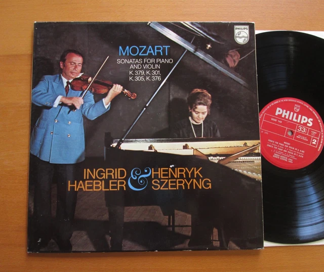 SAL 6500 143 Mozart Violinsonaten Ingrid Haebler & Henryk Szeryng ...