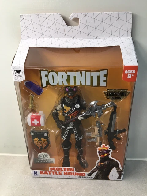 FORTNITE LEGENDARY SERIES Molten Battle Hound Action Figure Jazwares ...