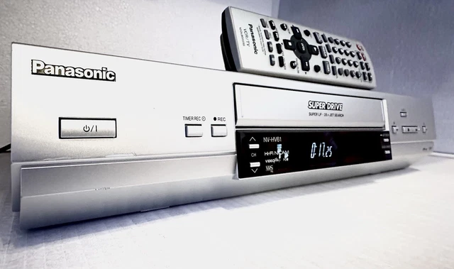 PANASONIC NV-HV61EB HDMI 6 Head VHS Video Cassette Recorder Player £186 ...
