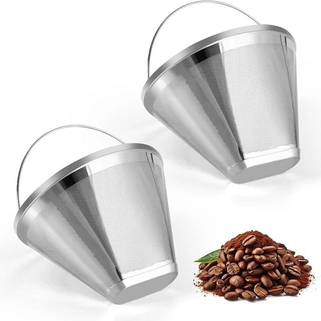 KAFFEEFILTER AUS EDELSTAHL, Geeignet Als Kaffeefilterersatz, 4 ...