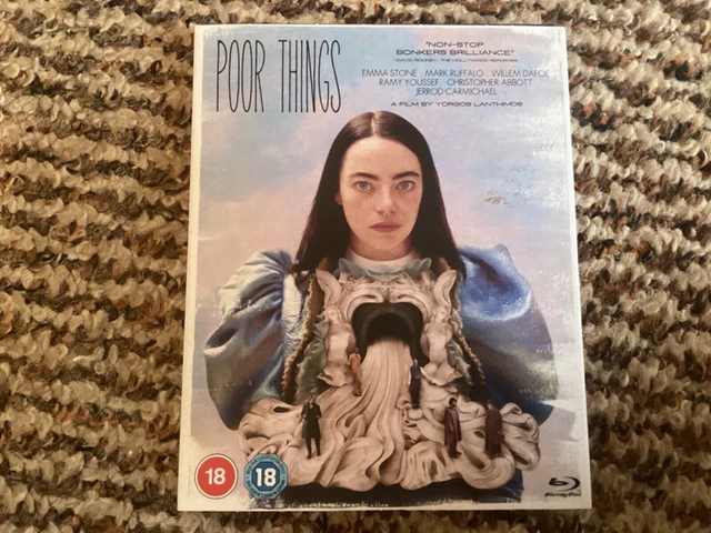 POOR THINGS BLU-RAY (2024) Emma Stone, Lanthimos (DIR) cert 18 ***LIKE ...
