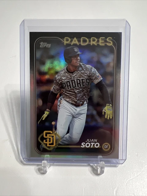 2024 TOPPS SERIES 1 Juan Soto Lamina Arcobaleno San Diego Padres ...